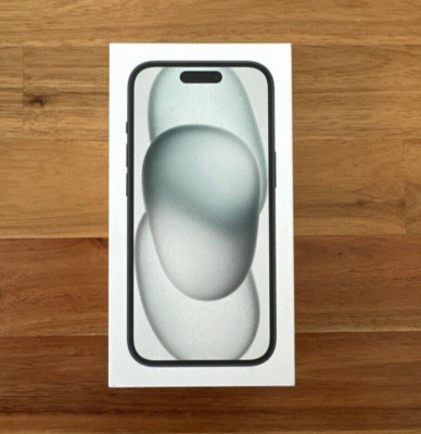 Genuine Empty iPhone 15 Empty Box without accessories - Black | eBay