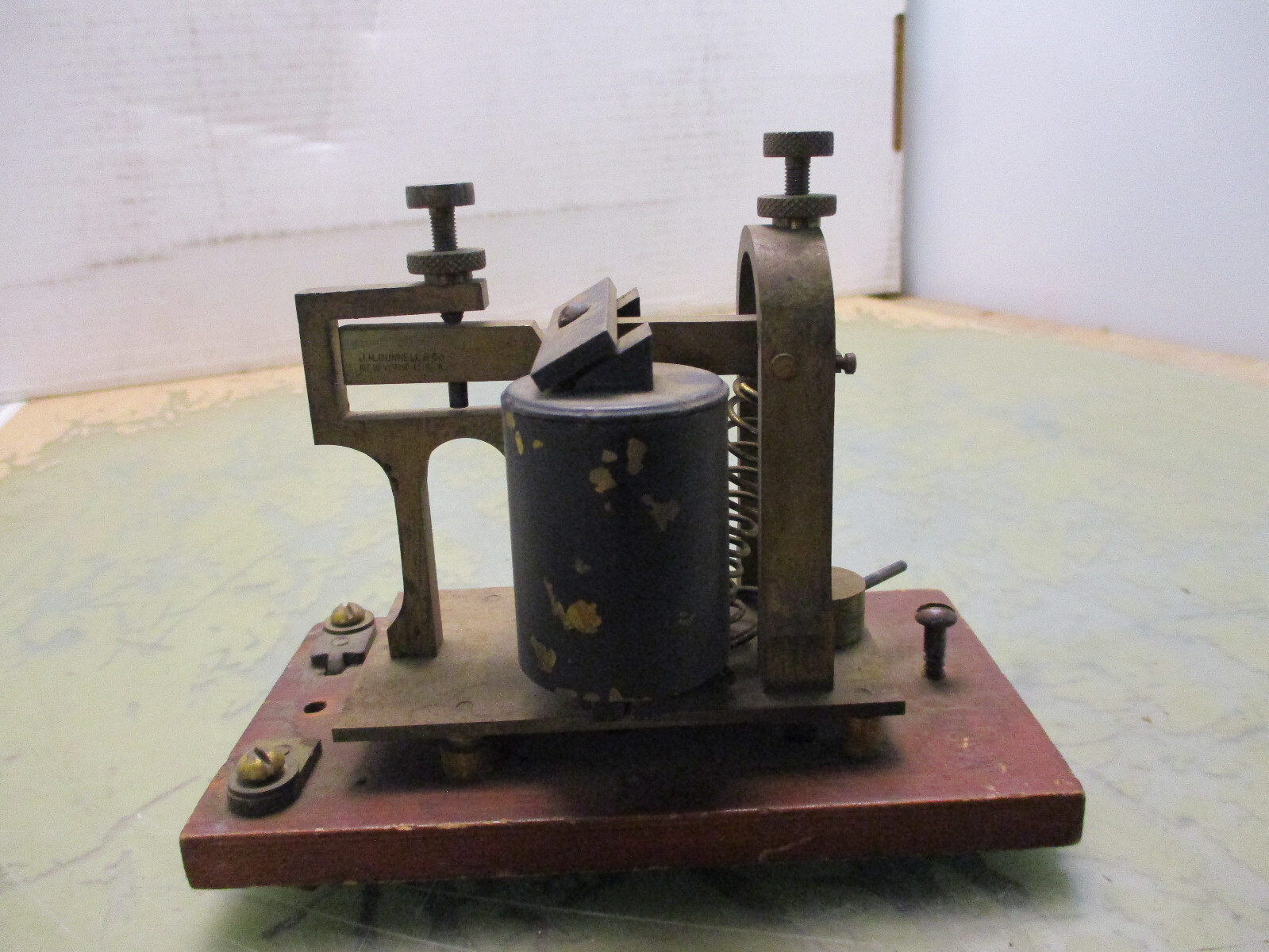 Antique J.H. Bunnell Railroad Telegraph Sounder [#20][4*X-12] | eBay