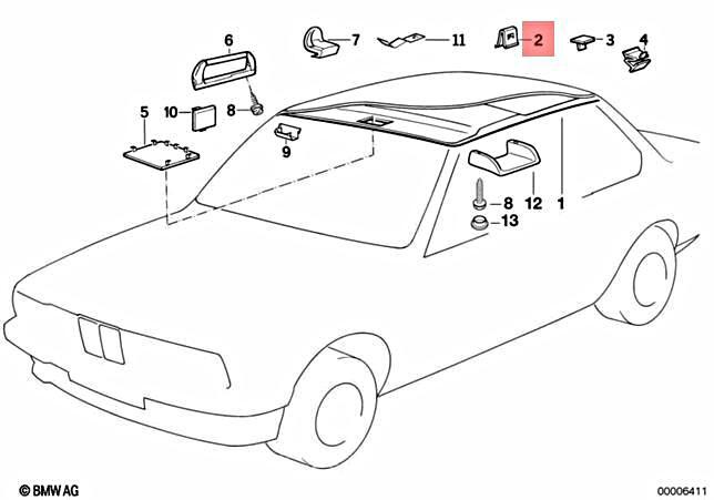 Genuine BMW MINI BMW I Hybrid M5 X3 X4 M X5 X6 Z3 Z4 Coupe Clip ...