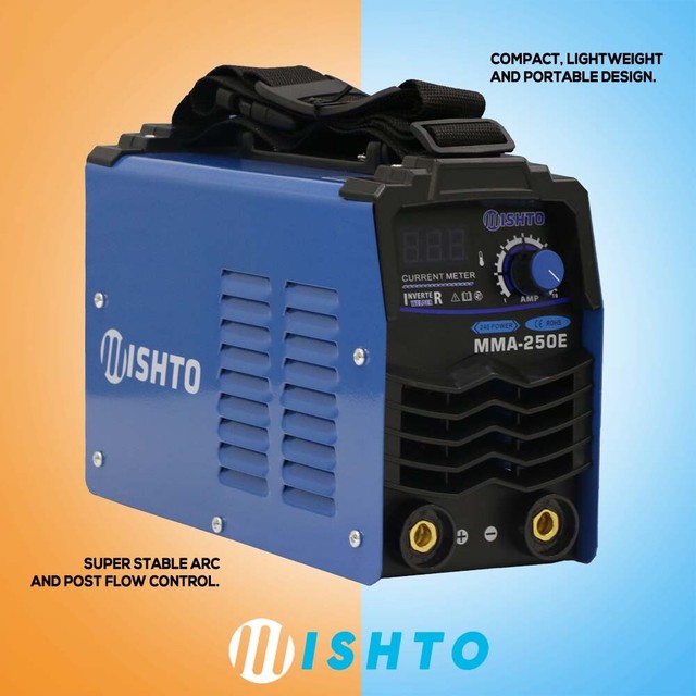 Mishto MMA-250 Portable Inverter DC Welding Machine 10A Plug for sale ...