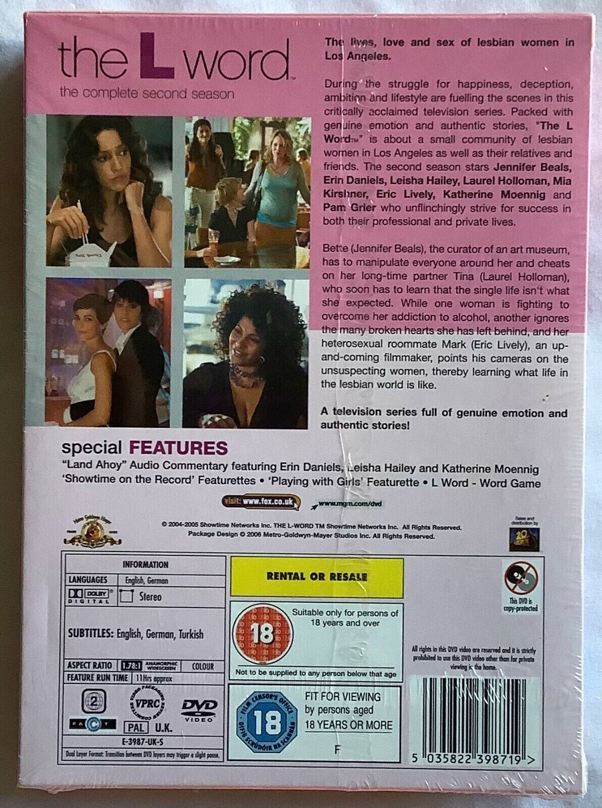 The L Word - Series 2 - Complete (DVD, 2006) for sale online | eBay UK