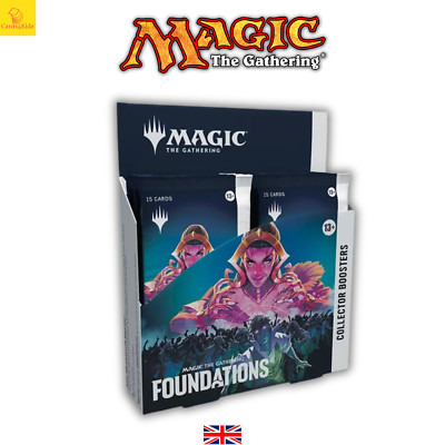 MTG Foundations Collector Booster Box New English Sealed Magic | eBay