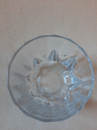 Vintage Pasabahce Artisan Drinking Glass Tumbler Vertical Ridges Short ...