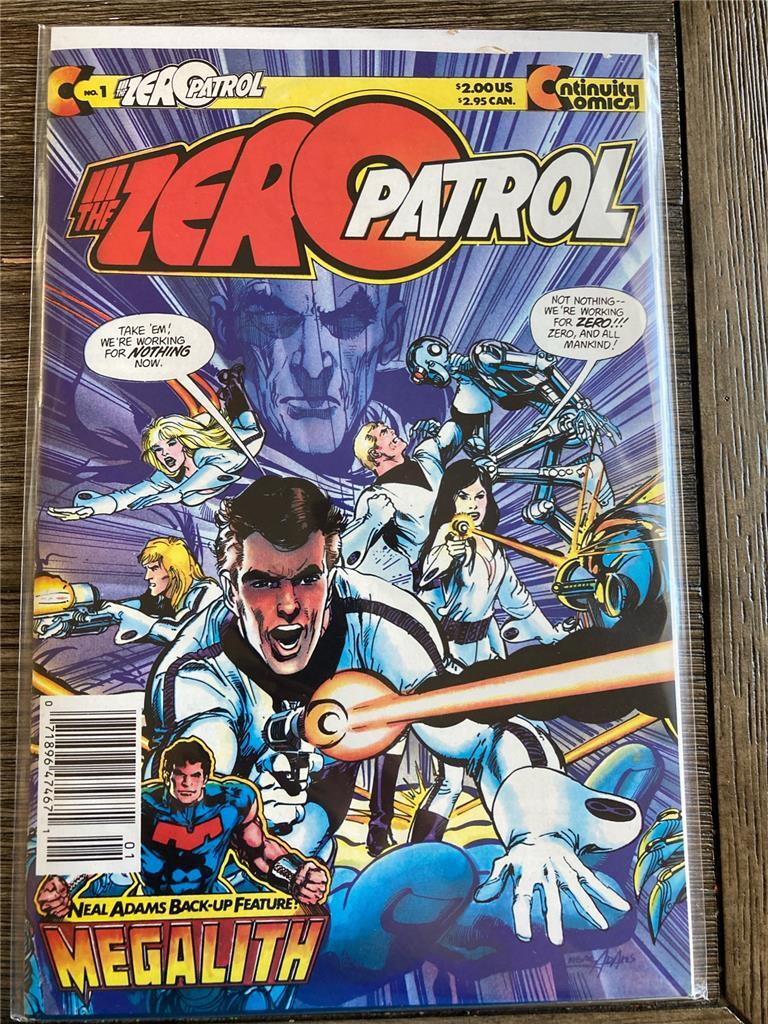Continuity Comics The Zero Patrol Collectible Issue #1 Variant Cover | eBay