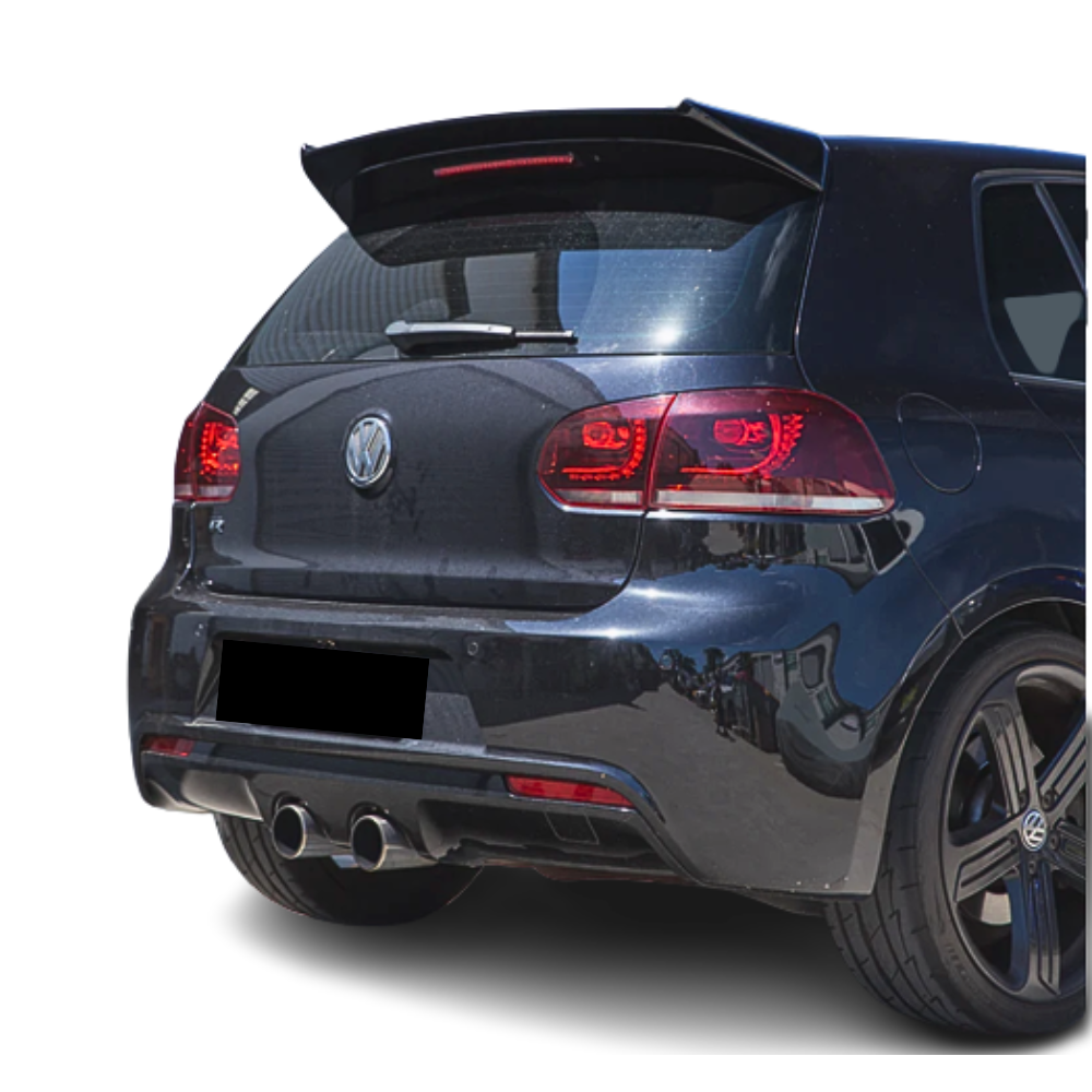 Osir Style Spoiler For VW Golf MK6 Volkswagen GTI R Boot Wing Hatchback ...