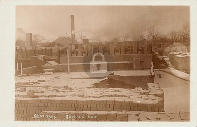 Buffalo KS Kansas Brick Yard 1900s RPPC Photo Postcard COPY | eBay