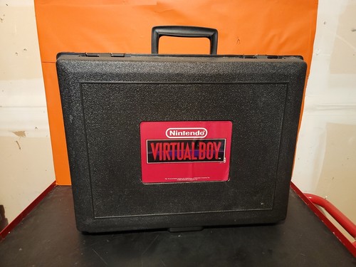 Rare Clean Complete Nintendo Virtual Boy Console in Blockbuster Carry ...