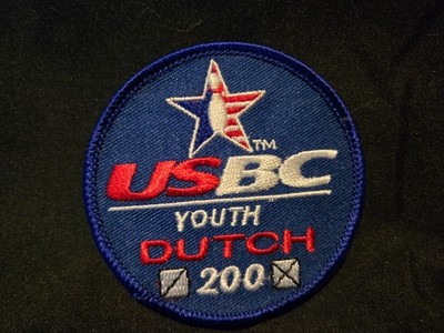 RARE USBC Youth Bowling Patch – “Dutch 200” Achievement Award | eBay