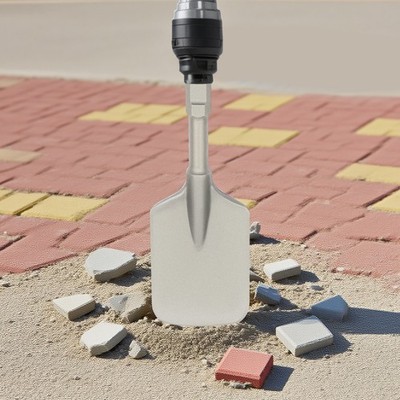 Hammer Bit, Hex Shank Shovel Spade Chisel Bit, Clay Spade Bit for ...