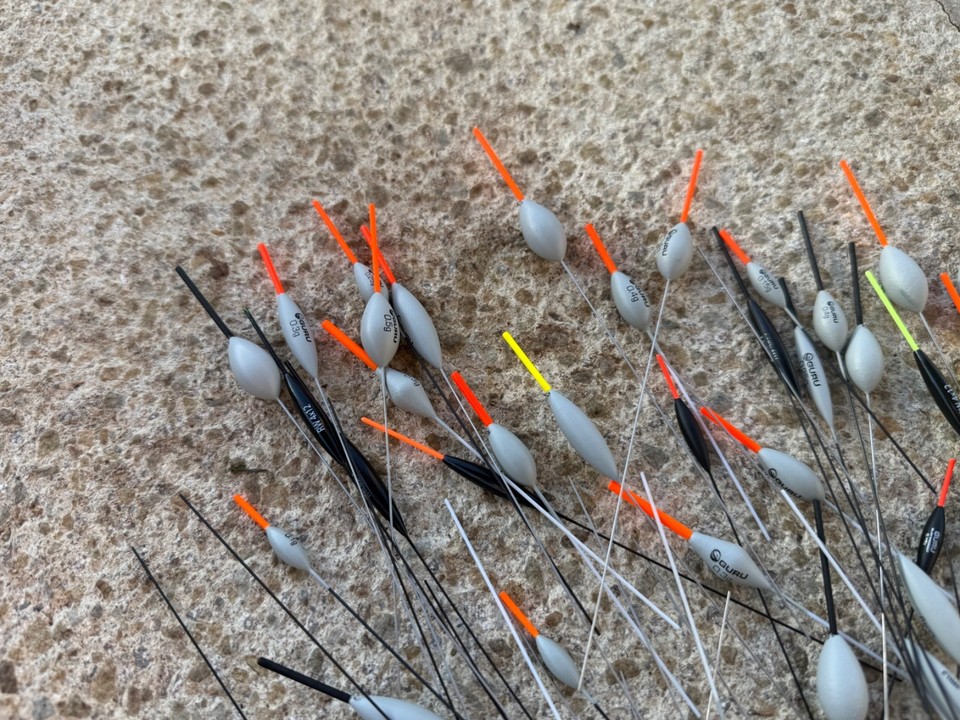 Guru Pole Float Job Lot Bagger Bobbie Pinger Diamond Margin etc... | eBay UK