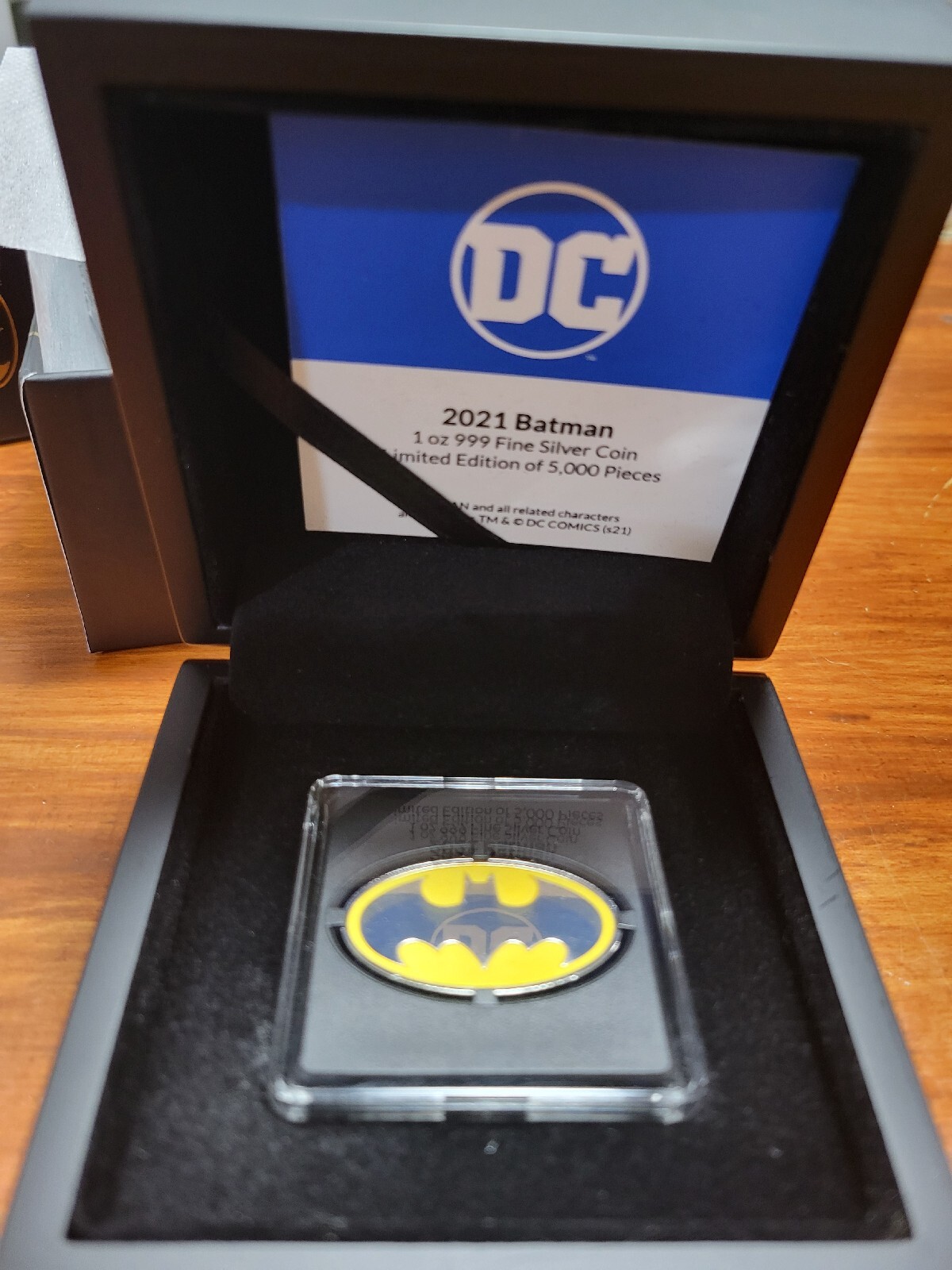 2021 Niue Batman Logo Coin 1 oz .999 Silver Coin (5,000 Mintage) | eBay