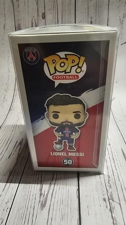 Lionel Messi Autographed Paris Saint-Germain Signed POP #D Halo and COA ...
