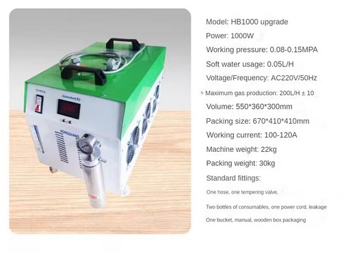 HB1000/HB1500 Hydrogen Generator Leak Detection Hydrogen Oxygen ...