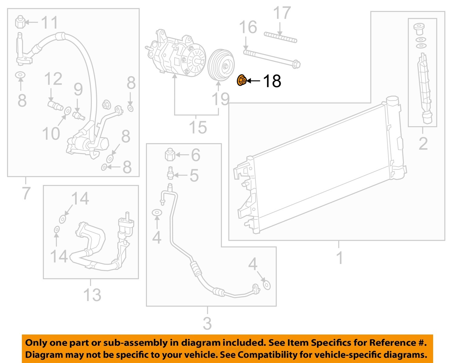GM OEM-Alternator Nut 11546377 | eBay