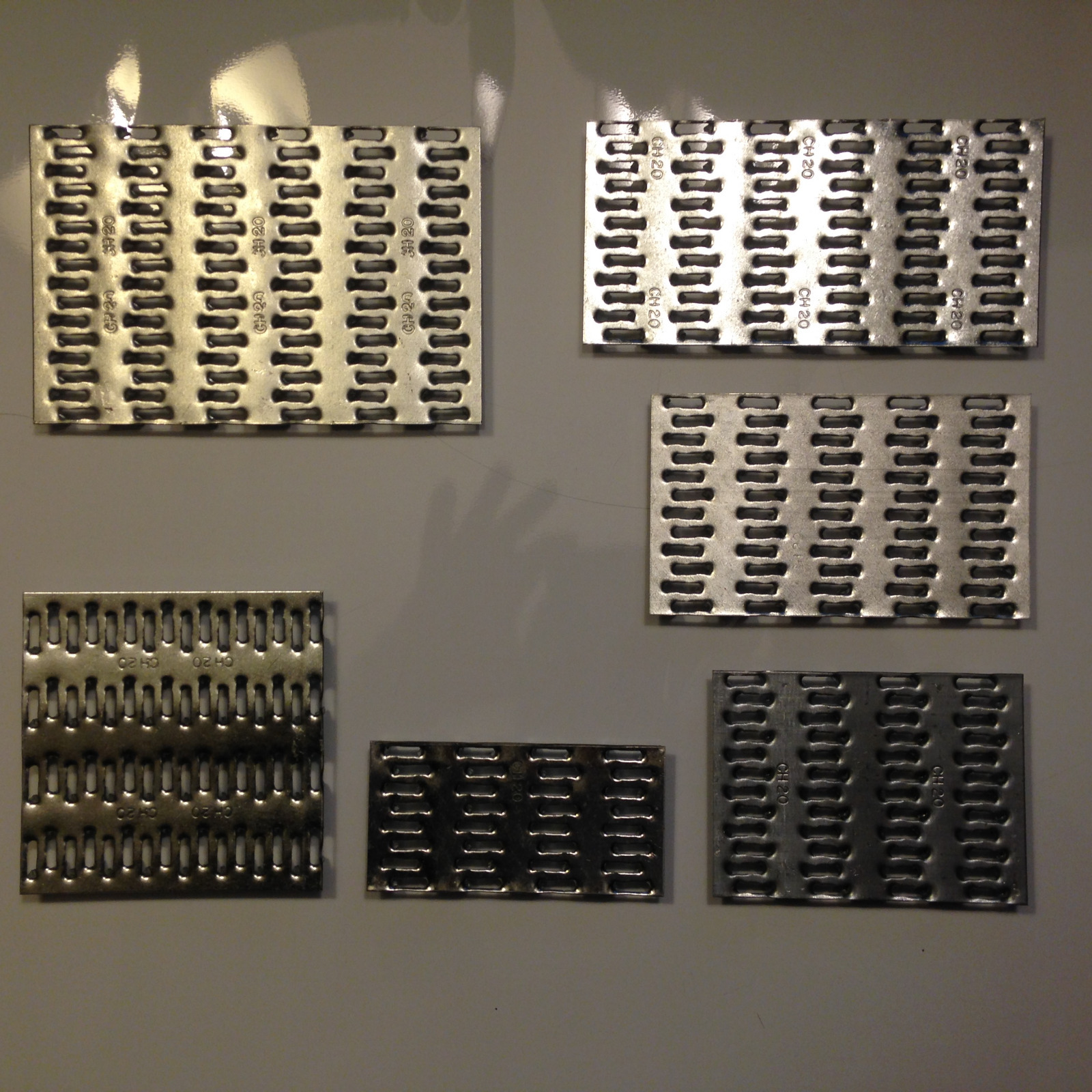 150 QTY 3" x 6" Truss Plate - Mending Plate -Structural Plates Zinc ...