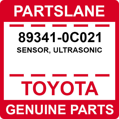 89341-0C021 Toyota OEM Genuine SENSOR, ULTRASONIC | eBay