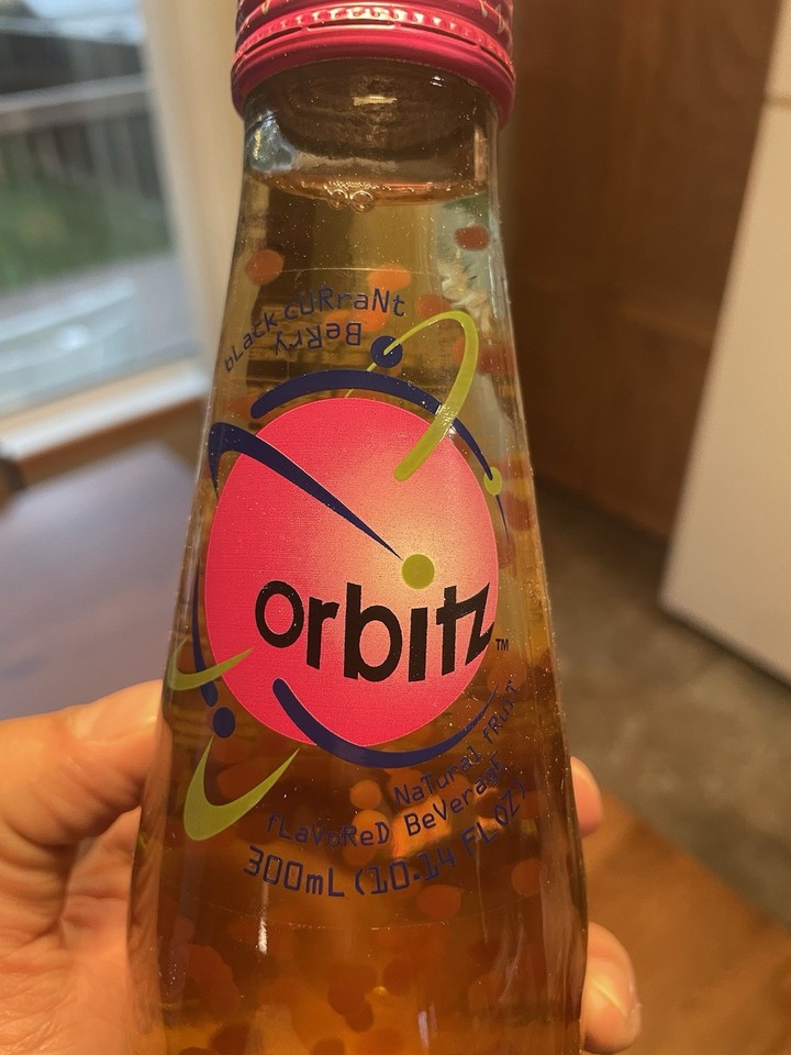 Rare FULL CASE Vintage ORBITZ Drink 1990’s Lava Soda BLACK CURRANT ...
