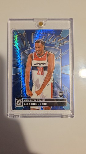 Panini NBA Optic Rookie Card Alexandre Sarr Washington Wizards Hyper ...