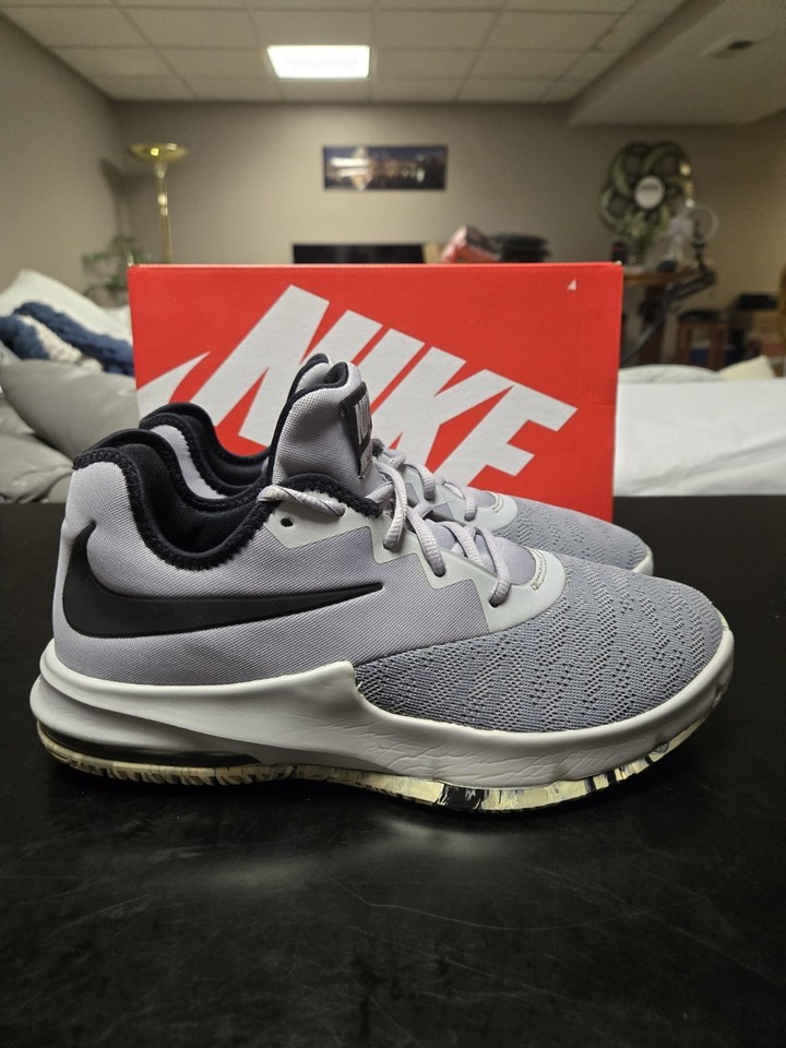 Size 8.5 - Nike Air Max Infuriate 3 Low Wolf Grey Black GREAT SHAPE ...