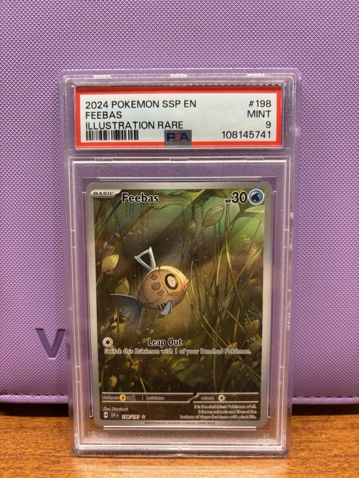 PSA 9 Milotic ex #237/191 Feebas #198/191 Surging Spark EN SEQ Set | eBay