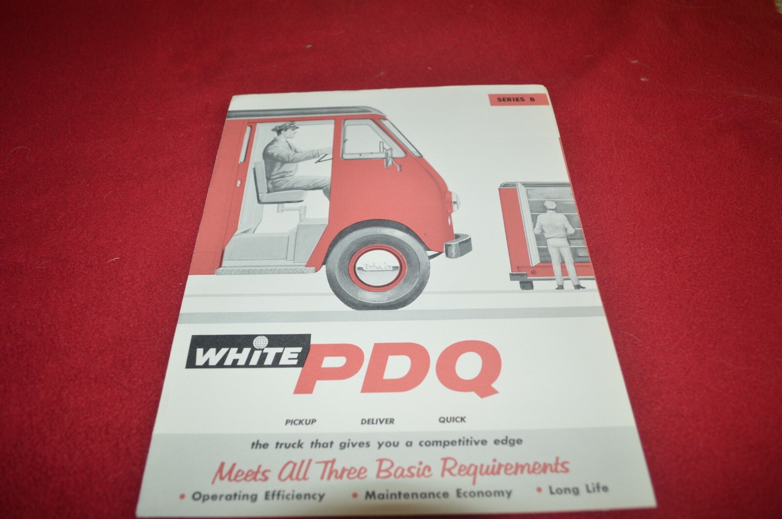 White Truck PDQ Series B Truck Dealer Brochure YABE20 | eBay