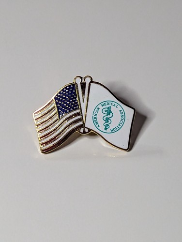 AMERICAN MEDICAL ASSOCIATION CLASPBACK LAPEL PIN | eBay