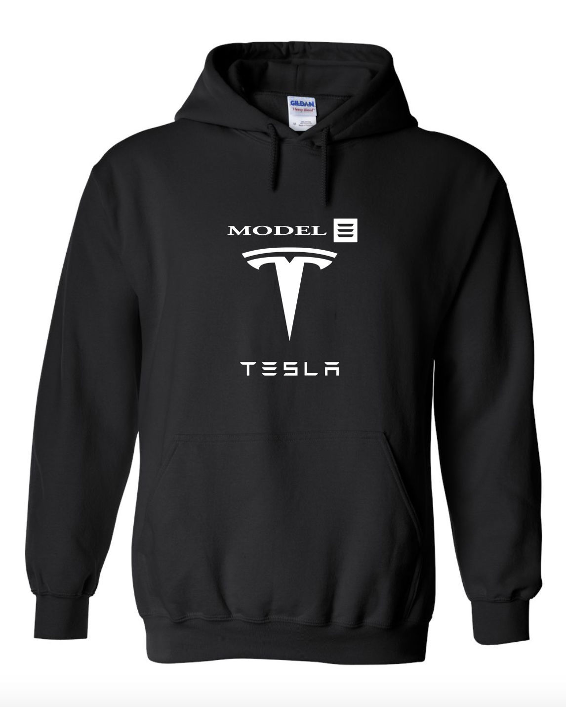 TESLA MODEL 3 ELECTRIC Hoodie Hooded Sweatshirt *FREE PRIORITY SHIPPING ...