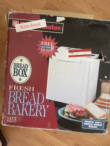 Toastmaster Bread Machine Model 1155, 120V-600W TOASTMASTER BREAD MAKER ...