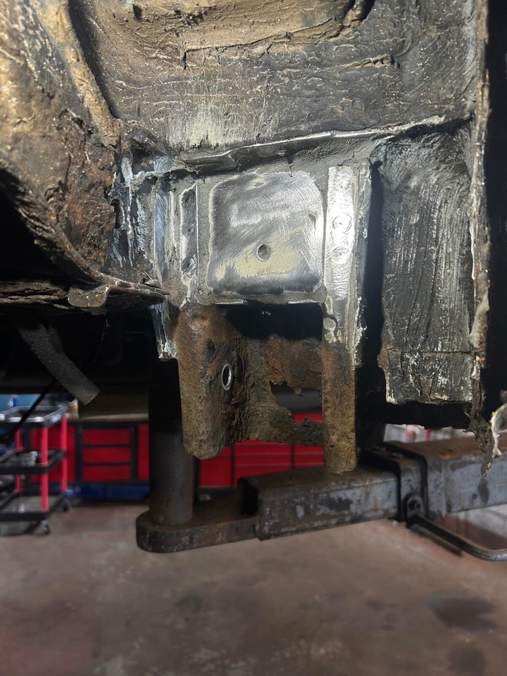 VW T4 Rear Suspension Mount Trailing Arm Hanger Repair Panel Jacking ...