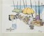 1977 Elyse Wasile Art Print of Market Range Bahamas Seashore Beach ...