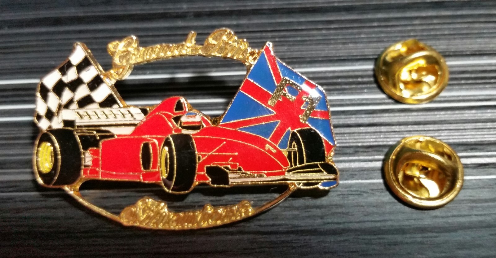 Formel 1 Pin F1 Grand Prix Silverstone groß rechts - Maße 46x32mm | eBay.de