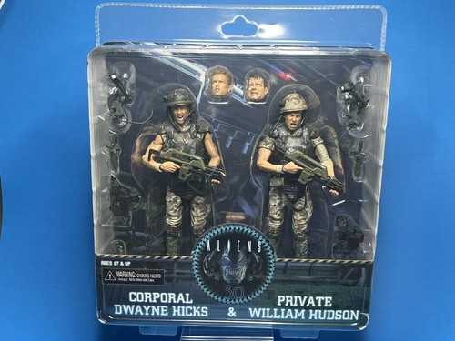 NECA ALIENS 2 PACK CORPORAL HICKS & PRIVATE HUDSON 6” FIGURES ...