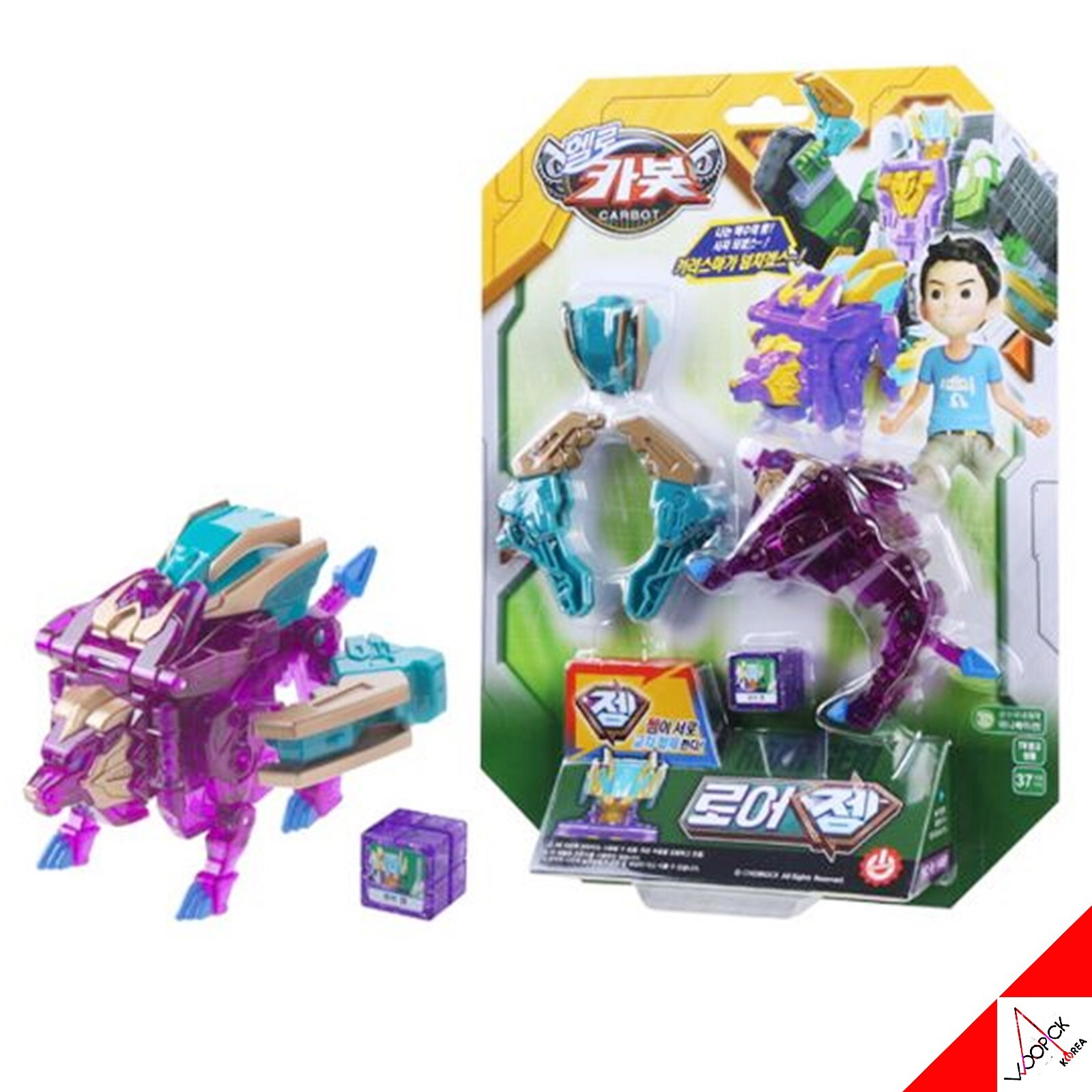 Hello Carbot ROAR GEM Transformer Robot Gem Lion Action Figure Toy 2023 ...
