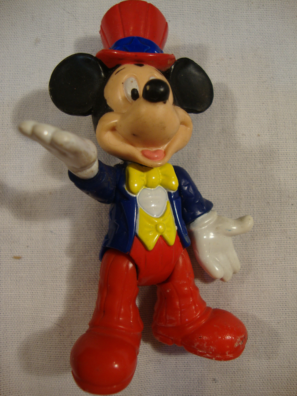 Epcot Center Disney Mickey Mouse PVC Figurine Moving Limbs HK 04 4 ...
