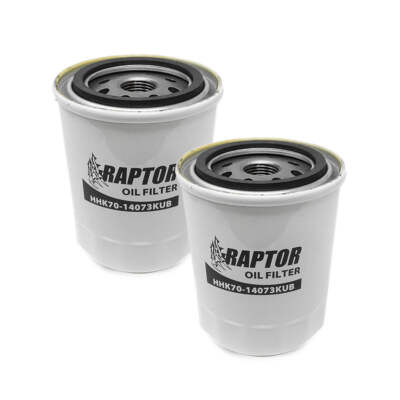 2PK Lube Oil Filter for Kubota HHK70-14073 HHK70-14070 K7561-14070 ...