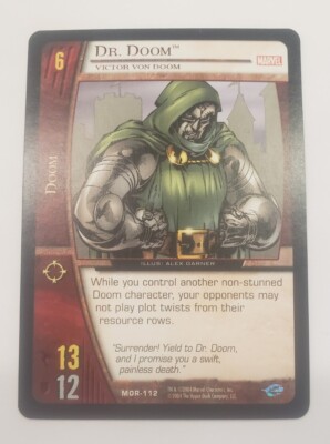 Dr. Doctor Doom VS System Marvel Origins Unlimited 2004 #MOR-112 ...
