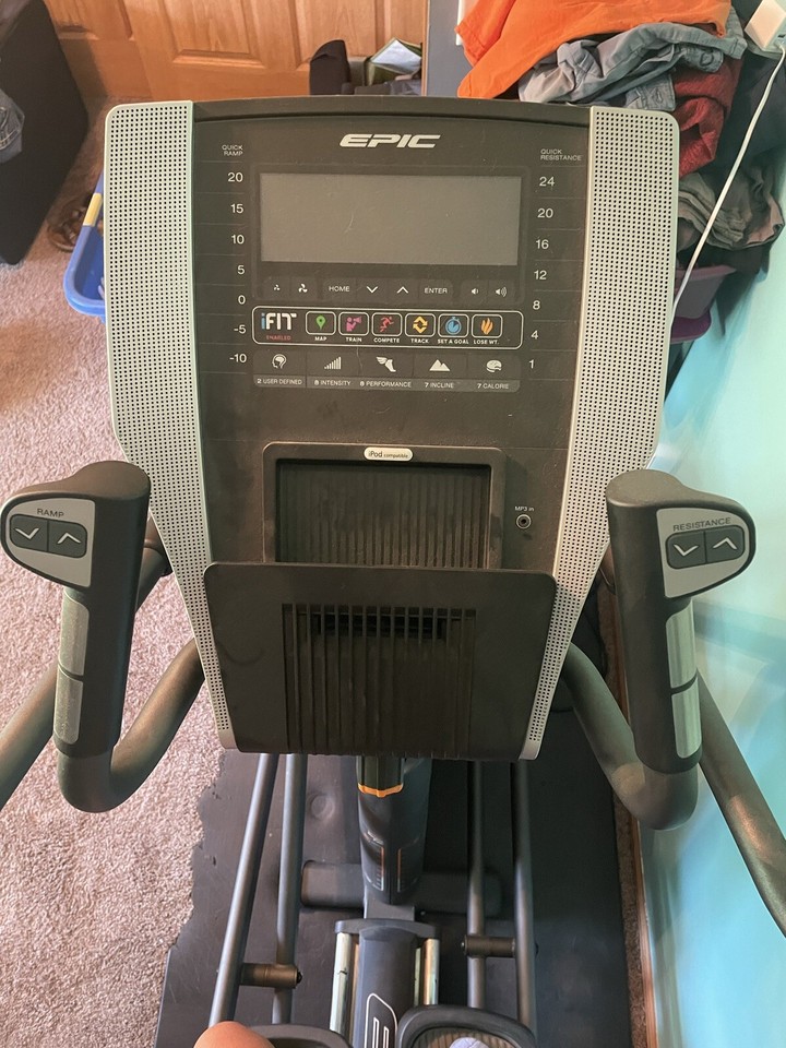 Epic a30e Elliptical exercise machine used | eBay