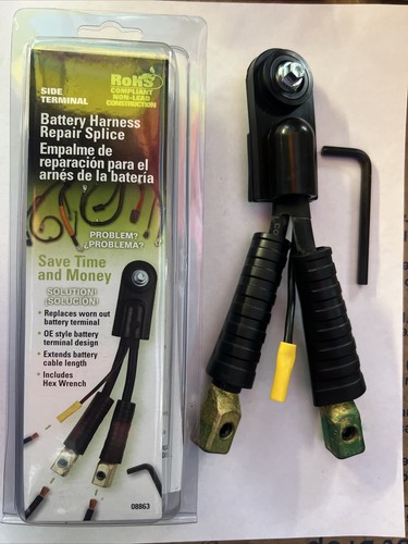 Battery Cable - Black SIDE POST Splice Kit 4 Gauge (copper) | eBay