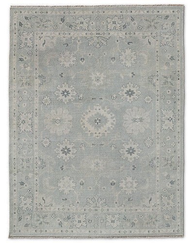 Restoration Hardware Ayara Slate Hand Knotted Rug 9x12 Wool $5995 MSRP ...
