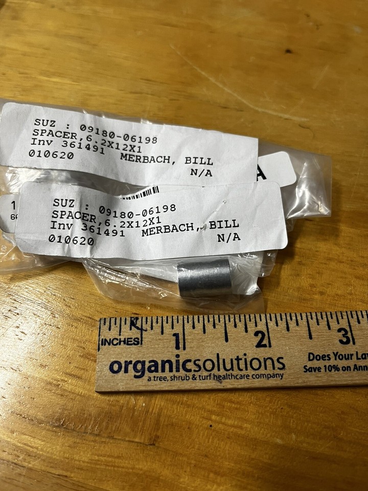 Suzuki #09180-06198 Spacer (6.2x12x1) New Genuine OEM Part | eBay