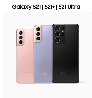 Samsung Galaxy S21 & S21+ Plus & S21 Ultra 5G 128GB 12GB Unlocked Smart ...