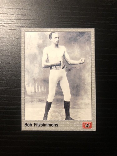 1991 All World Boxing - #81 Bob Fitzsimmons (RC) | eBay
