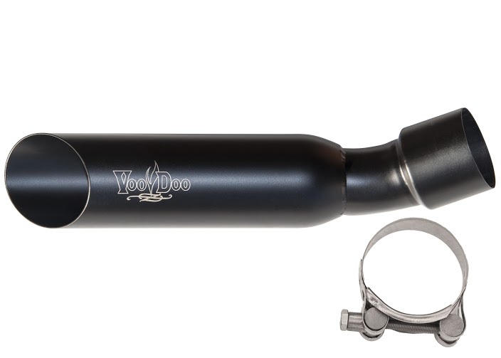 VooDoo Shorty Exhaust 1998-2003 Yamaha YZF-R1 Black With Red Accent ...