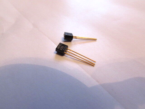 MPSA93 Motorola BJT 200V, 500mA, PNP General Purpose Amplifier Gold ...