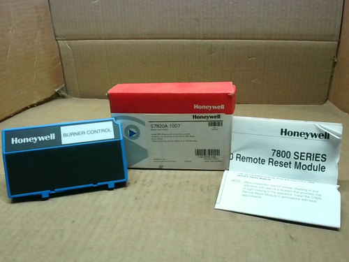 Honeywell S7820A1007 Remote Reset Module Burner Control 12VDC S - New ...