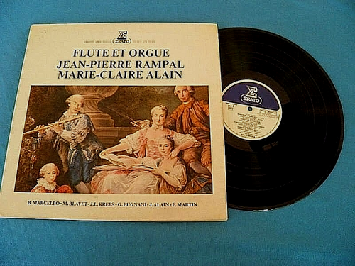 Jean Pierre Rampal / Marie Claire Alain - Flute Et Orgue - ERATO STEREO ...