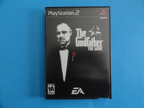 PS2 THE GODFATHER THE GAME - ORIGINAL COVER ART IN BLOCKBUSTER VIDEO ...