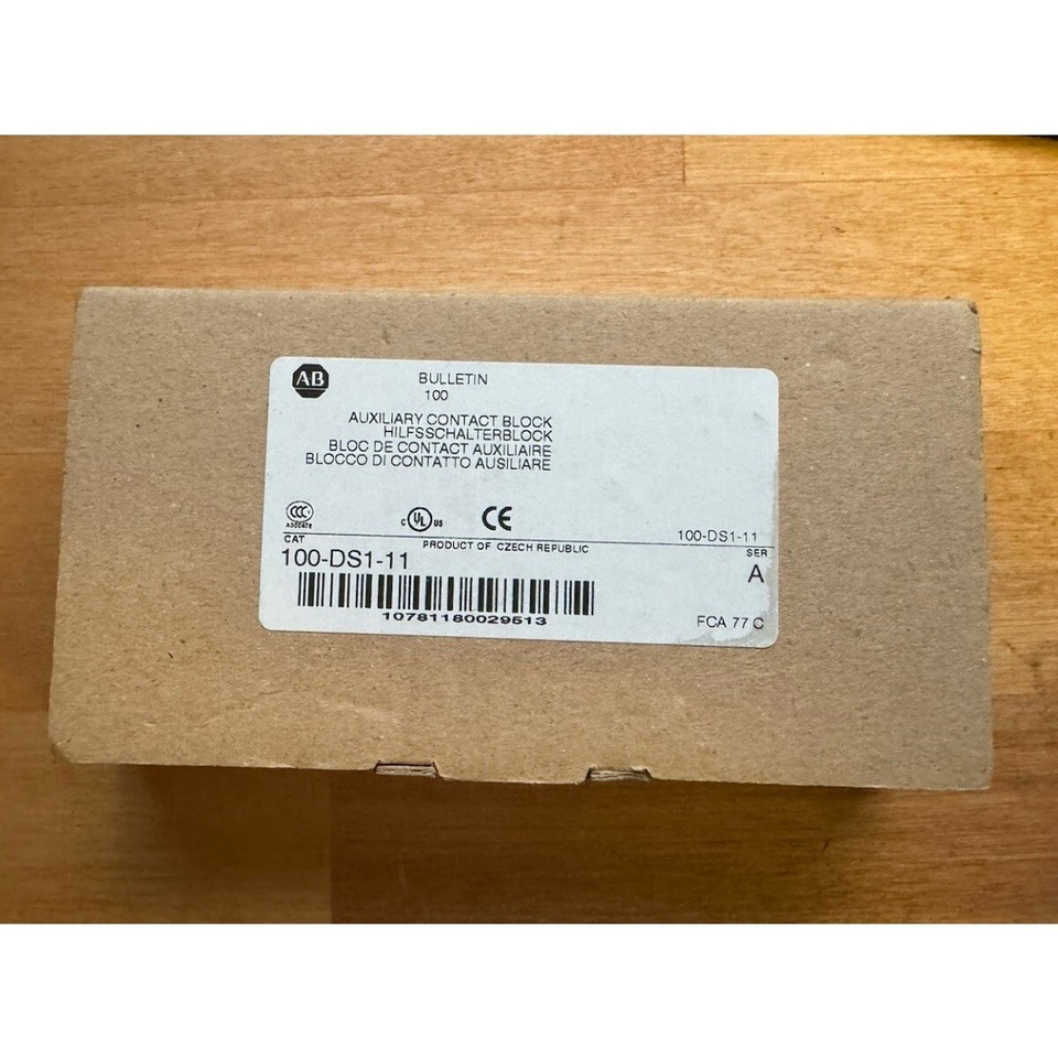 AB Allen-Bradley 100-DS1-11 Contactor Auxiliary Contact 100DS111 NEW | eBay