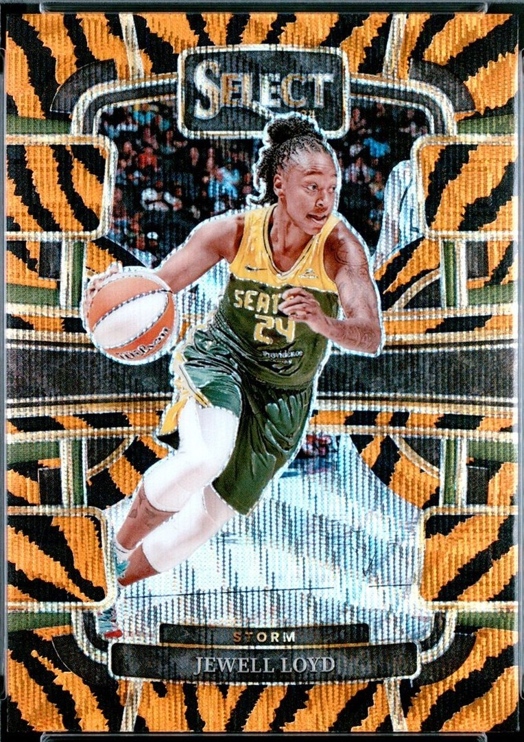 2024 Panini Select WNBA - Concourse Jewell Loyd #6 Tiger Prizm for sale ...