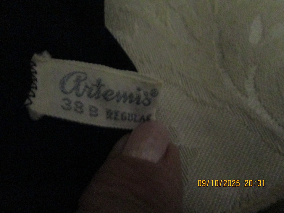 Vintage Artemis Full Slip 38B Lacey black nylon gown dress lingerie | eBay